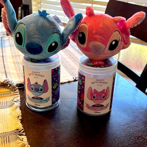 Scentsy | Accents | Scentsy Bundle Stitch And Angel Bitty Buddies ...